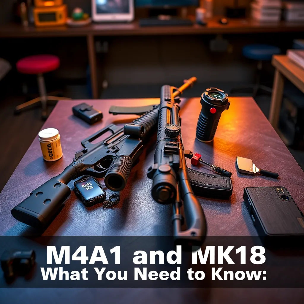 Choosing Between M4A1 and MK18: What You Need to Know : LevelUpTalk