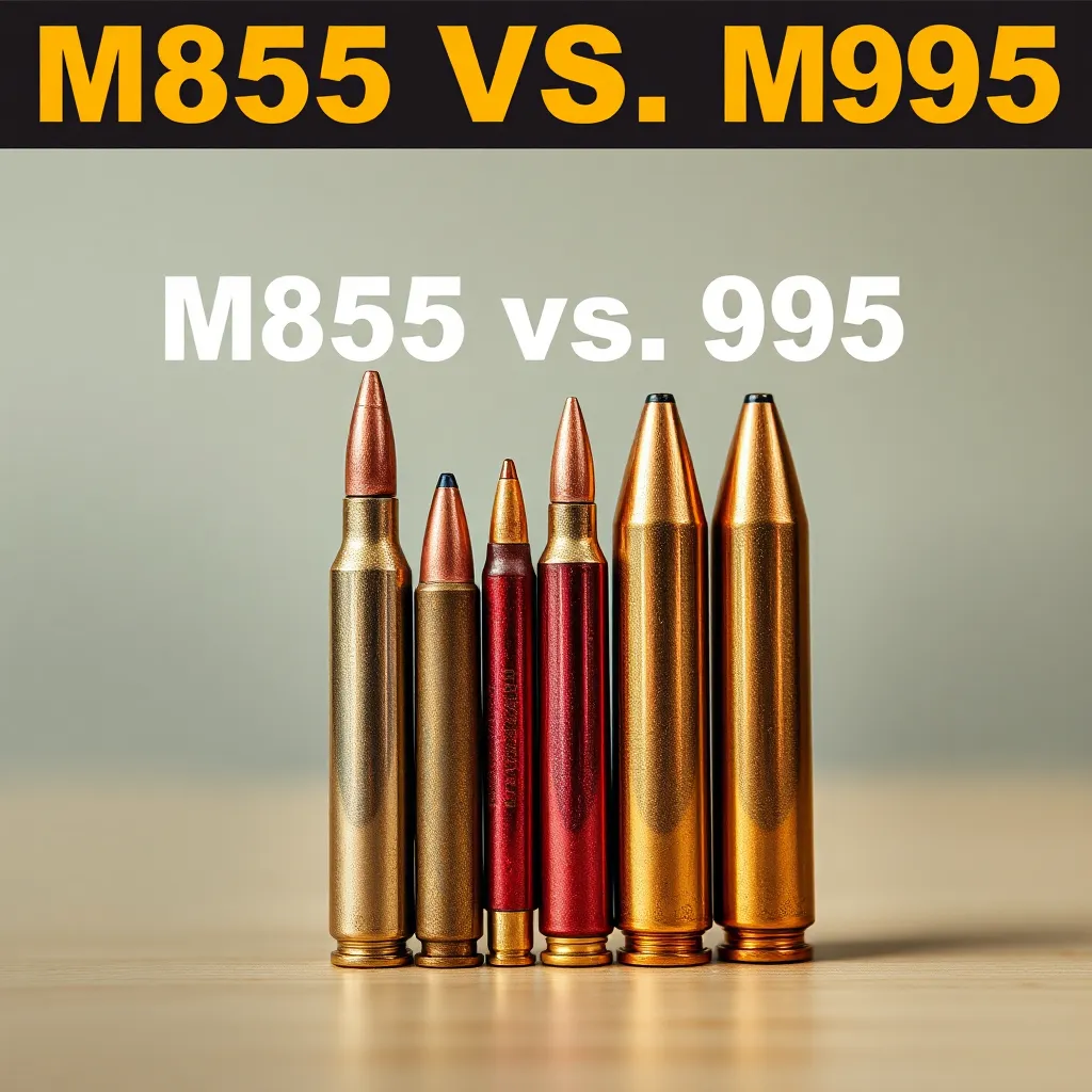 Choosing the Right Ammo: M855 vs. M995 : LevelUpTalk