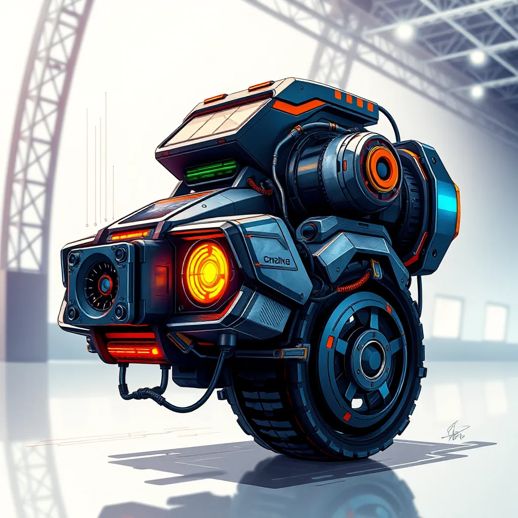 Innovative Machine Concept Drawings Redefine Technology : LevelUpTalk