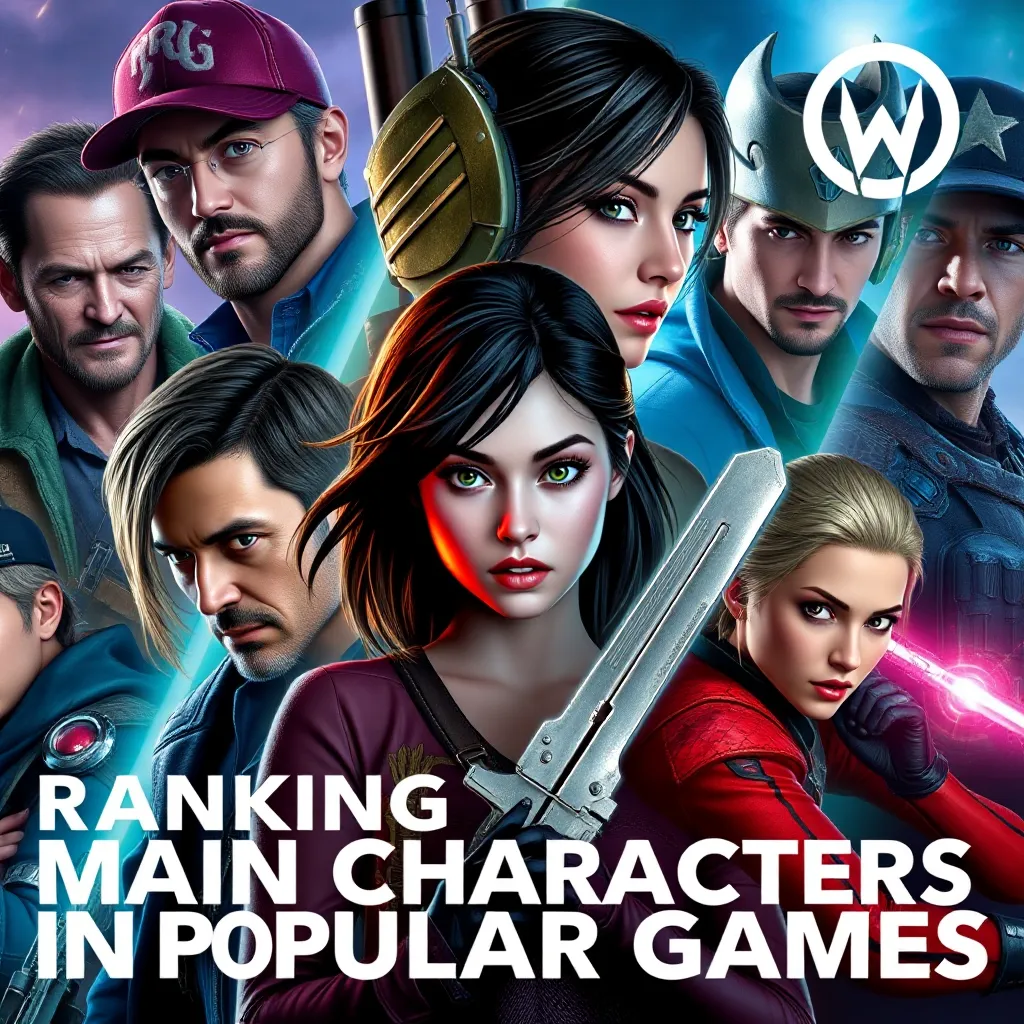 Ranking Main Characters in Popular Video Games : LevelUpTalk