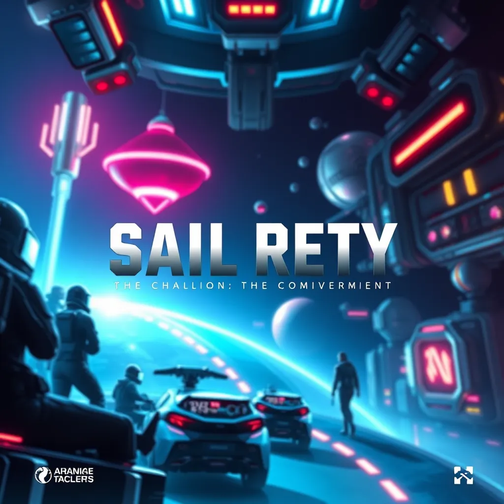 Sleek Main Menu Design for Upcoming Sci-Fi FPS Game : LevelUpTalk