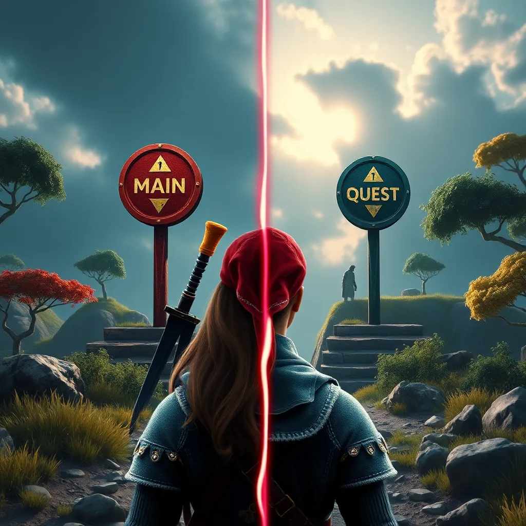 Main Quests vs Side Quests: What Should You Focus On? : LevelUpTalk