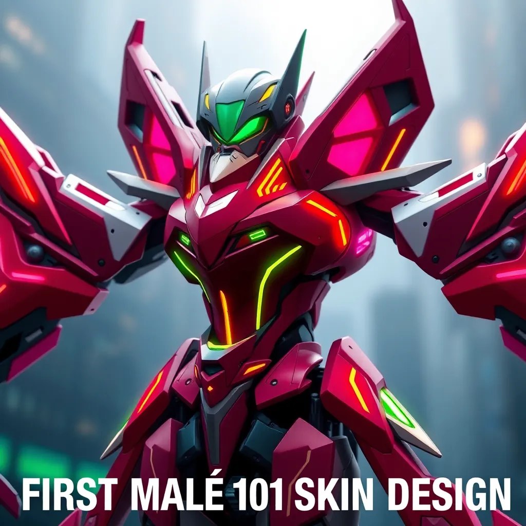 First Male EVA-01 Skin Design: Unique Creation : LevelUpTalk