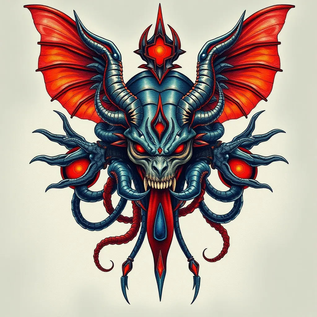 Eye-Catching Malenia Tattoo Design by Turi.too : LevelUpTalk