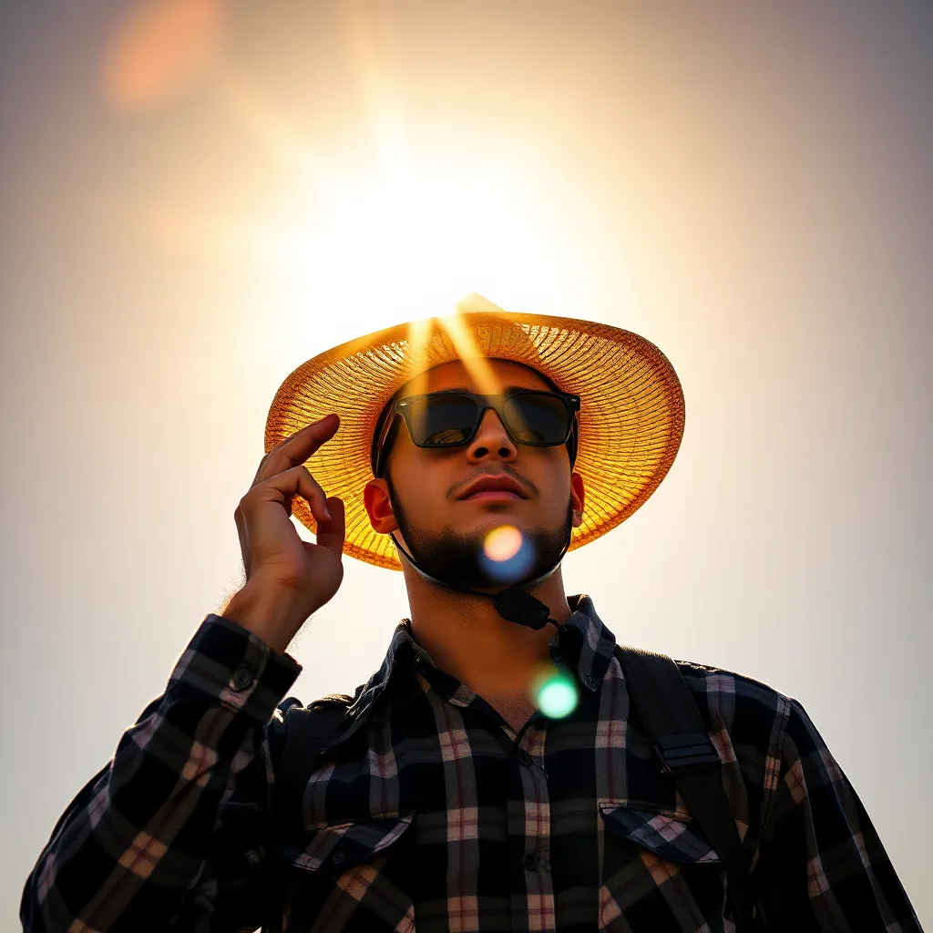 Man Battles Intense Sun Exposure: A Struggle for Relief : LevelUpTalk