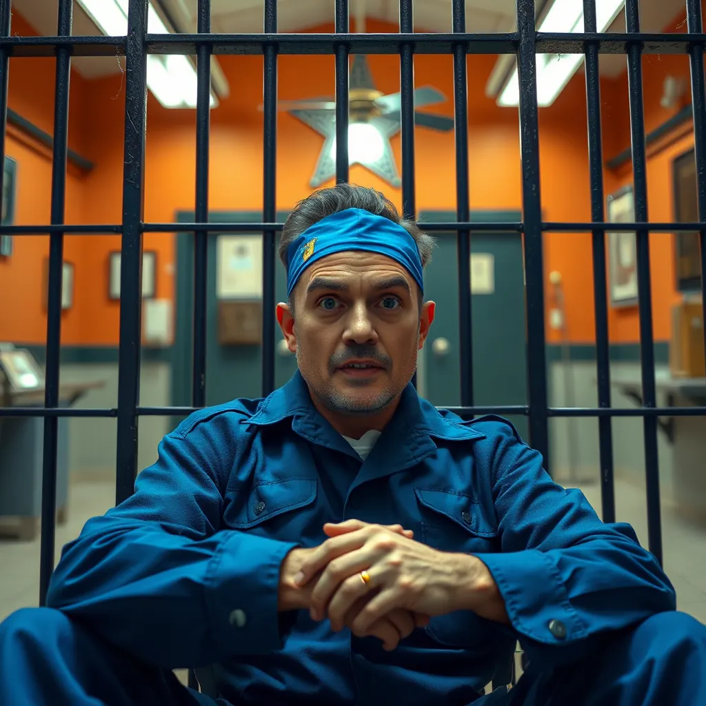 Curious Case of the Guy in Blue in Sheriff’s Jail : LevelUpTalk