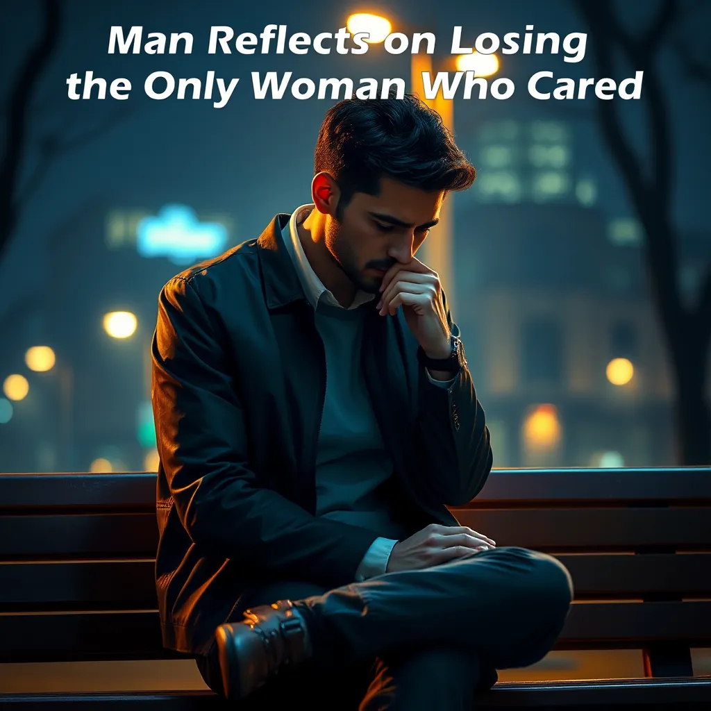 Man Reflects on Losing the Only Woman Who Cared : LevelUpTalk