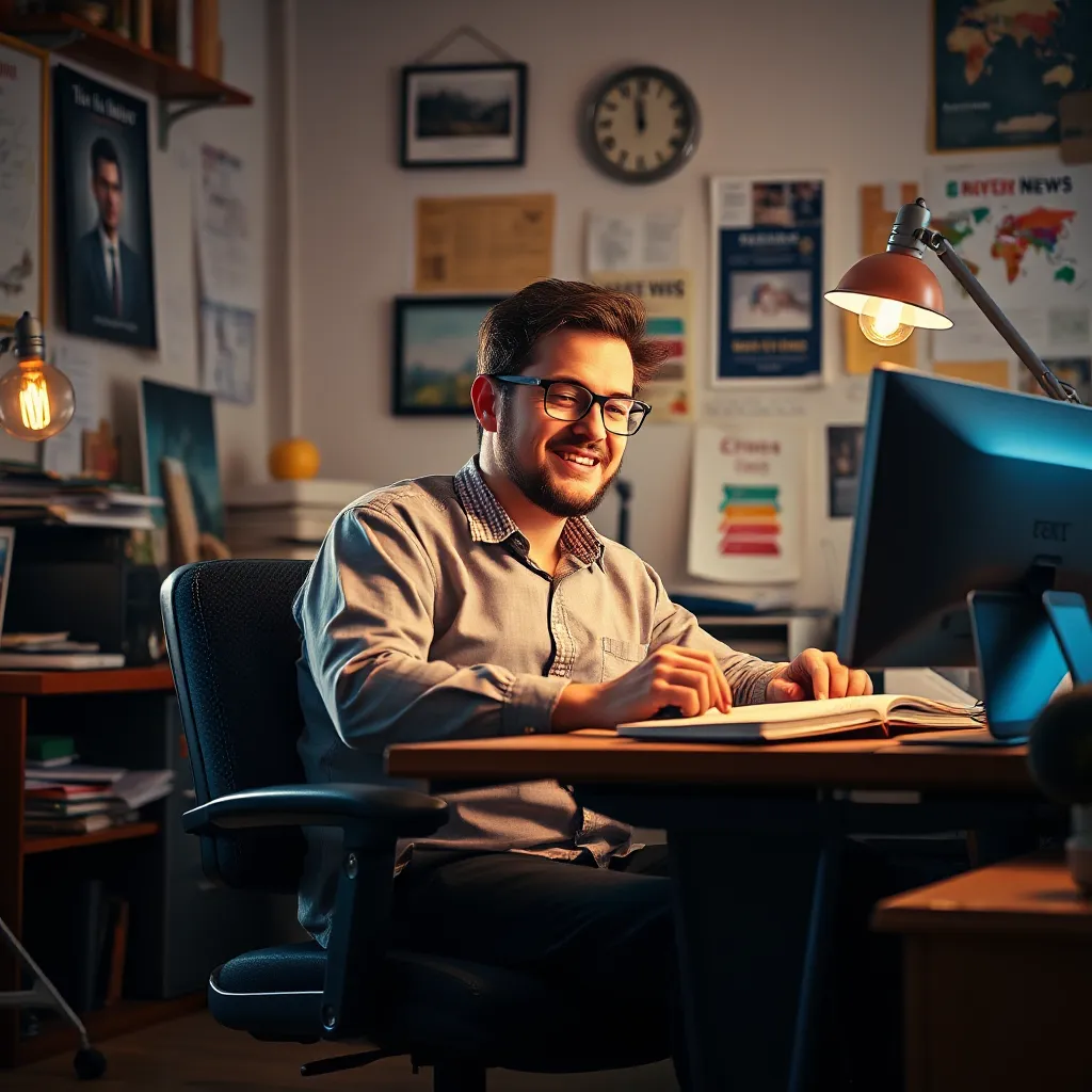 Man Relies on Internet Explorer for News Updates : LevelUpTalk