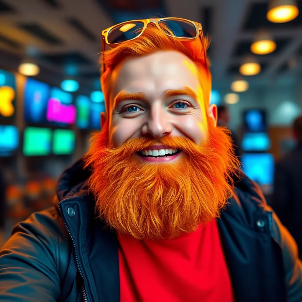 Exploring the Strange Profile Pic with Orange Beard : LevelUpTalk