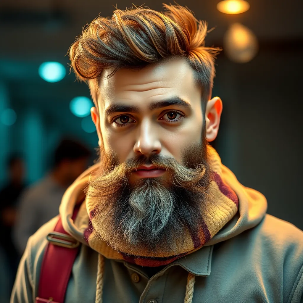 Exploring the Reasons Behind His Unusual Beard Style : LevelUpTalk