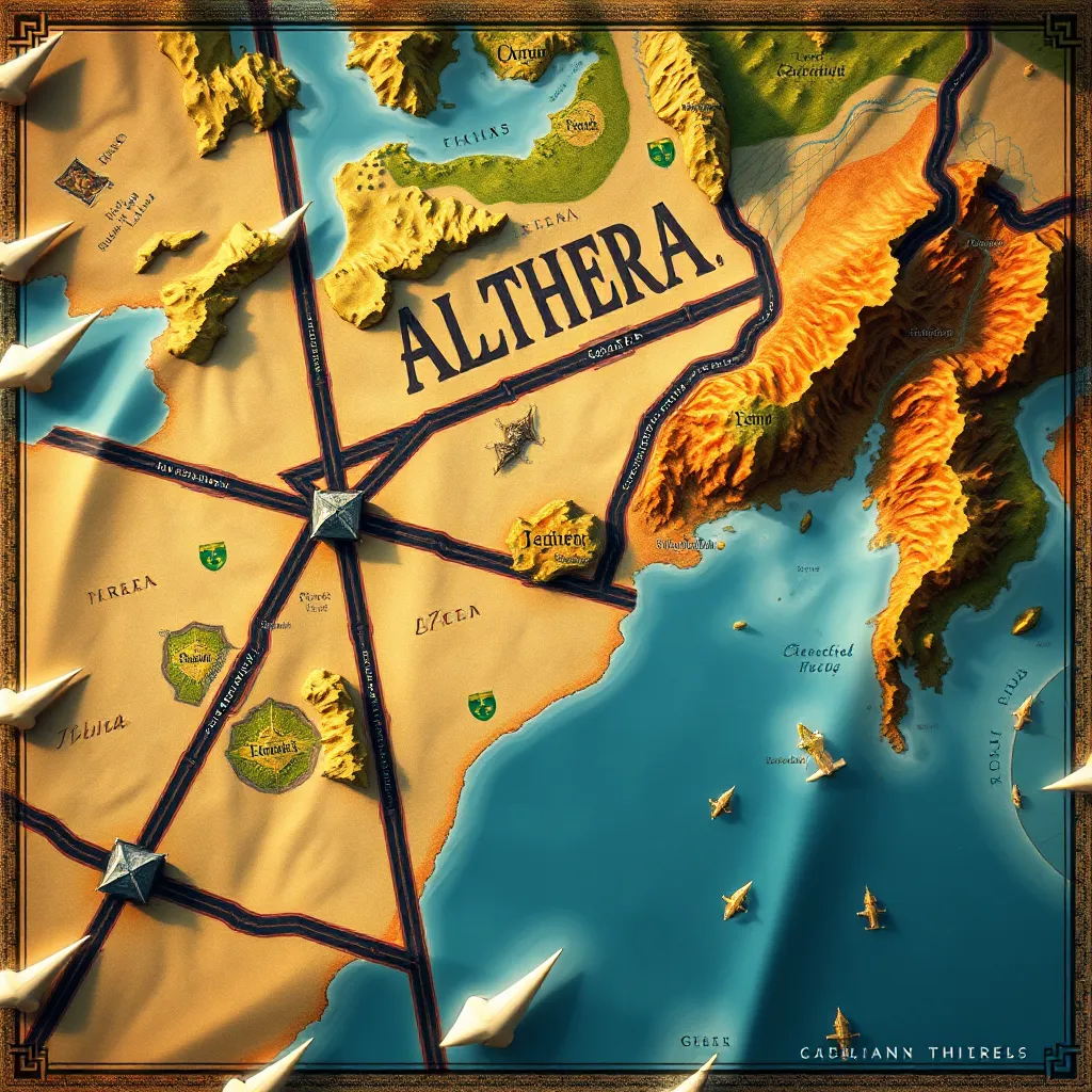 Exploring World Maps of Altheya and Ilmera : LevelUpTalk