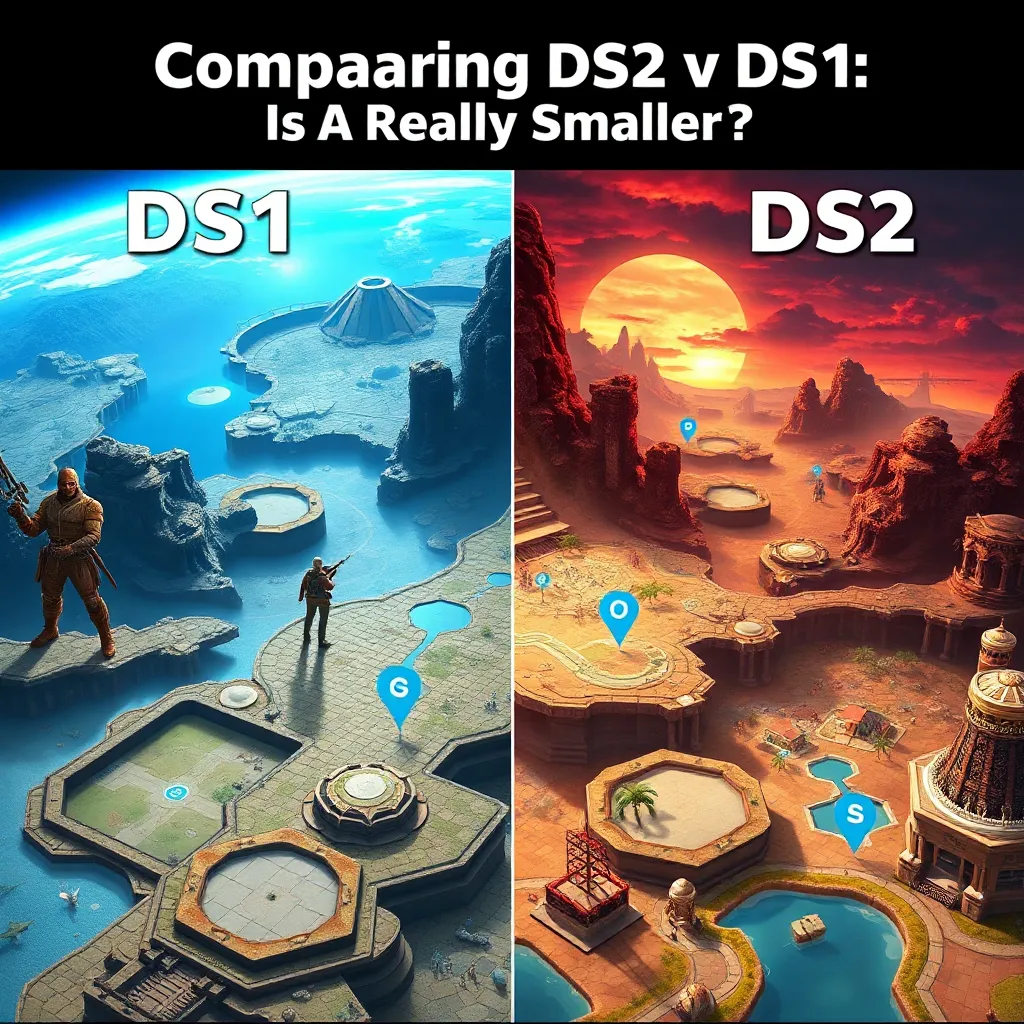 Comparing DS2 and DS1: Is the Map Really Smaller? : LevelUpTalk