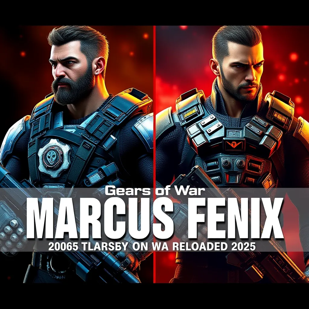 Comparing Marcus Fenix in Gears of War 2025 and 2006 : LevelUpTalk