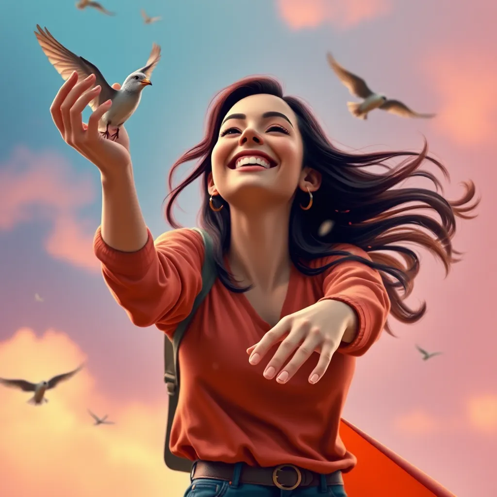 Request for Maria Image Edit Featuring Bird Throwing : LevelUpTalk