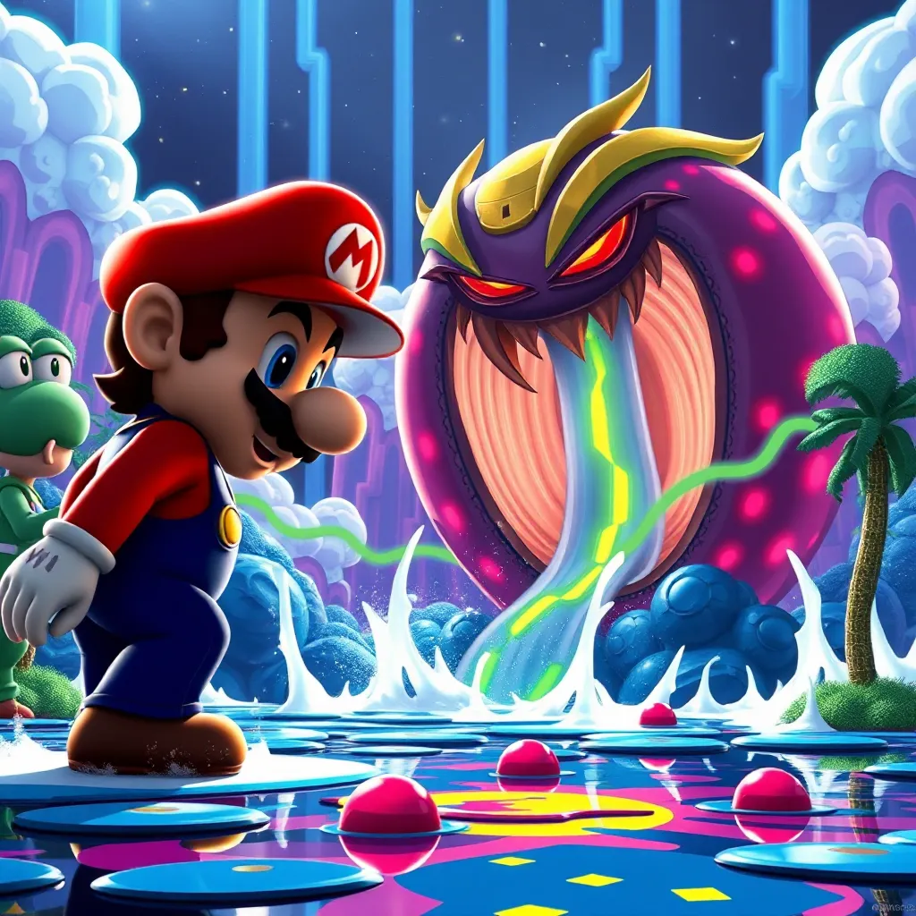 Mario Crossover Fangame Exposes Halo's Flood Surprise : LevelUpTalk