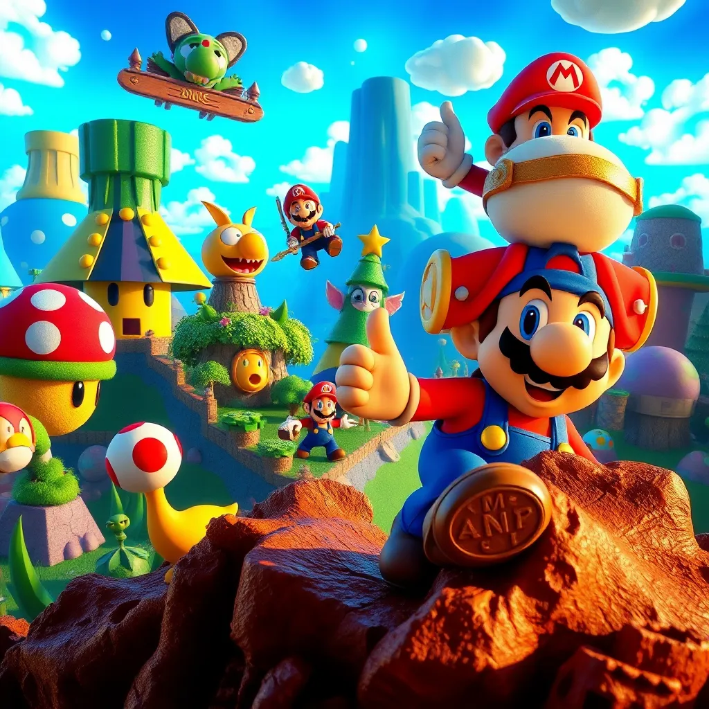 Exploring a Fun Open World Mario Soulslike Adventure : LevelUpTalk