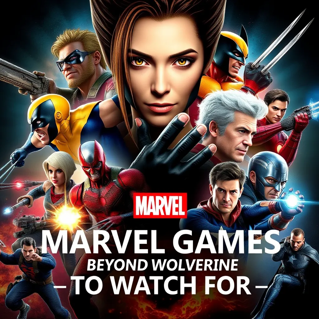 Exciting Marvel Games Beyond Wolverine to Watch For : LevelUpTalk