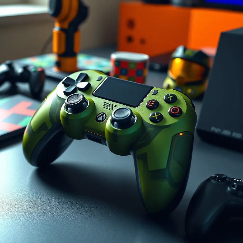 Creating a Master Chief Elite Controller: A Fan's Design : LevelUpTalk