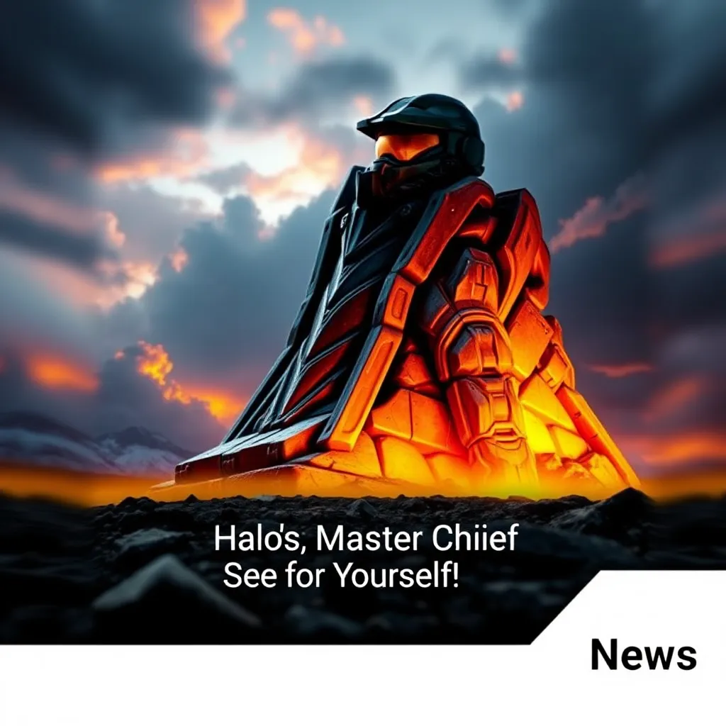 Rock Resembles Master Chief from Halo - See for Yourself! : LevelUpTalk