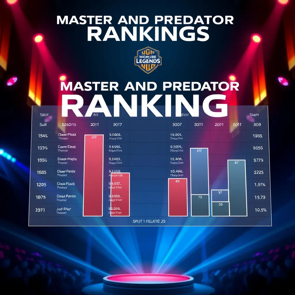 Master and Predator Rankings for Split 1 Season 25 : LevelUpTalk