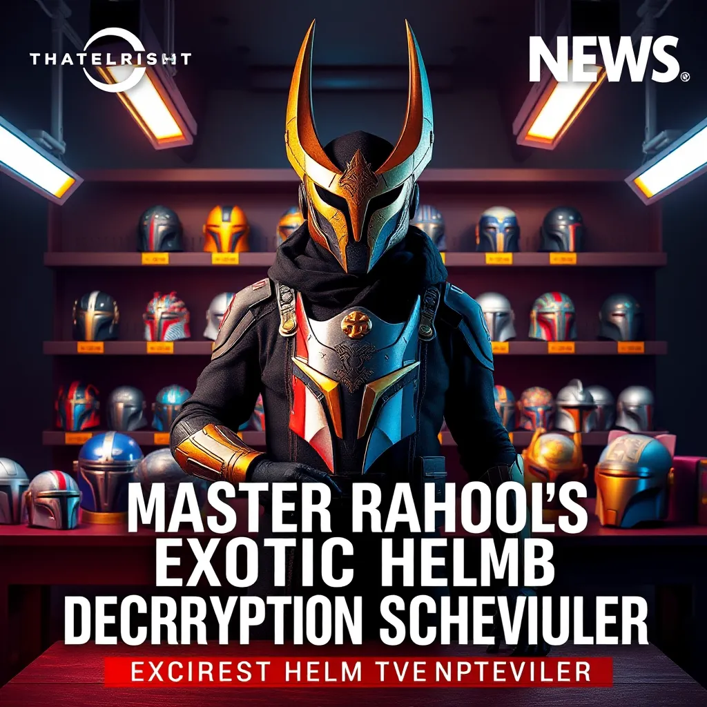 Master Rahool's Exotic Helm Decryption Schedule Uncovered : LevelUpTalk