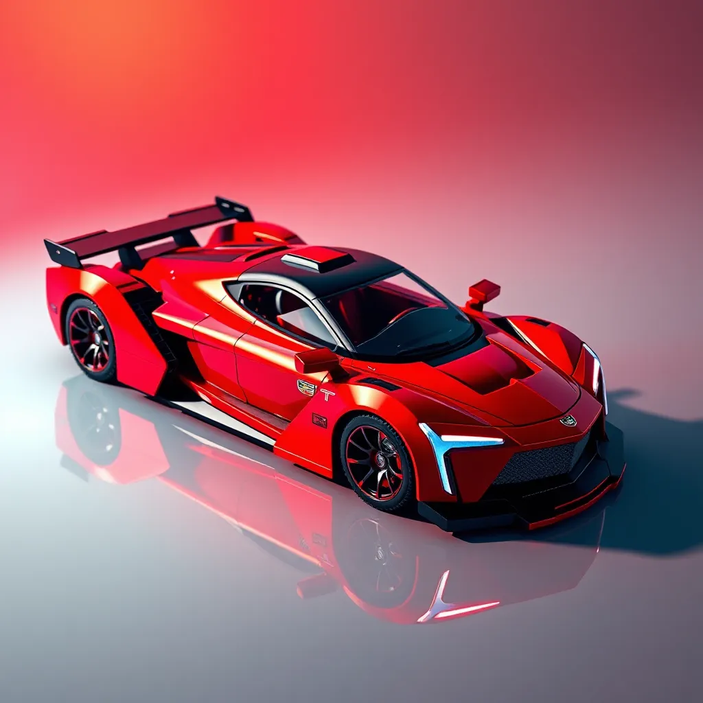 New Look at Mattel's Brick Shop Cadillac Hypercar : LevelUpTalk