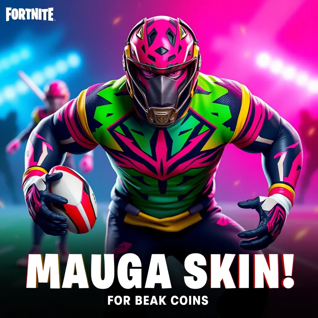 Grab the Mauga Rugby Skin for Just 1K Coins : LevelUpTalk