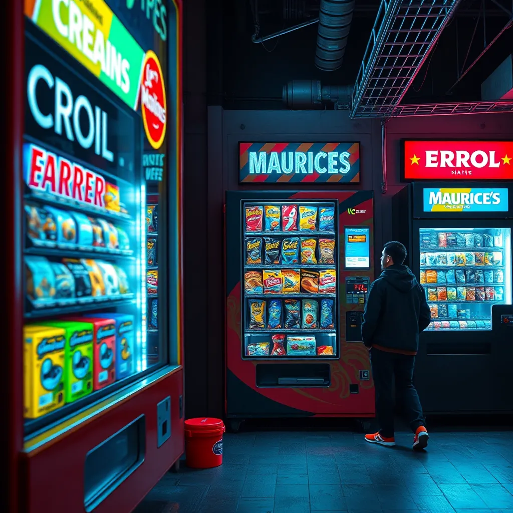 Trouble at Maurices’ Black Market Vending Machine : LevelUpTalk