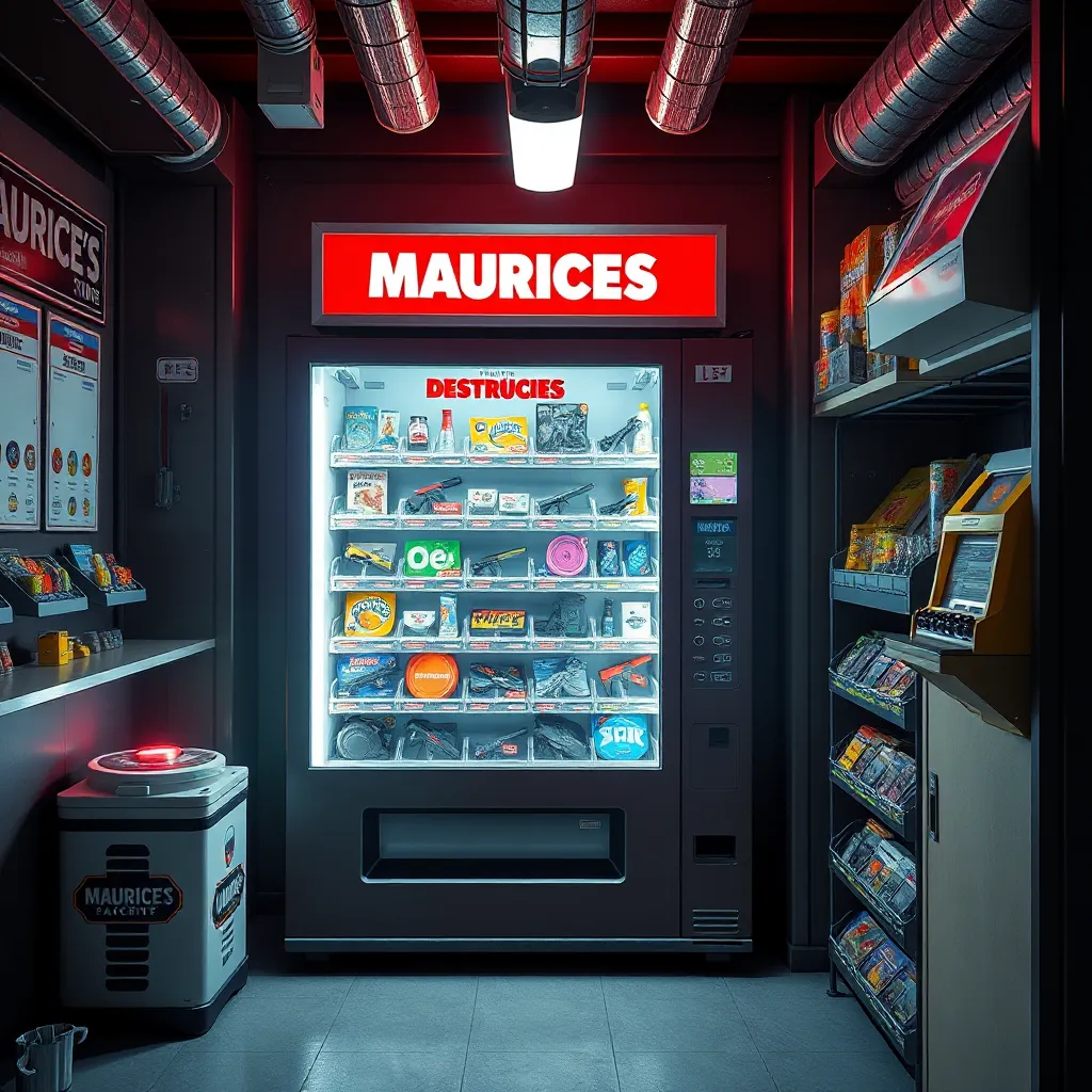 Find Maurice's Vending Machine in Terminus Range Today! : LevelUpTalk