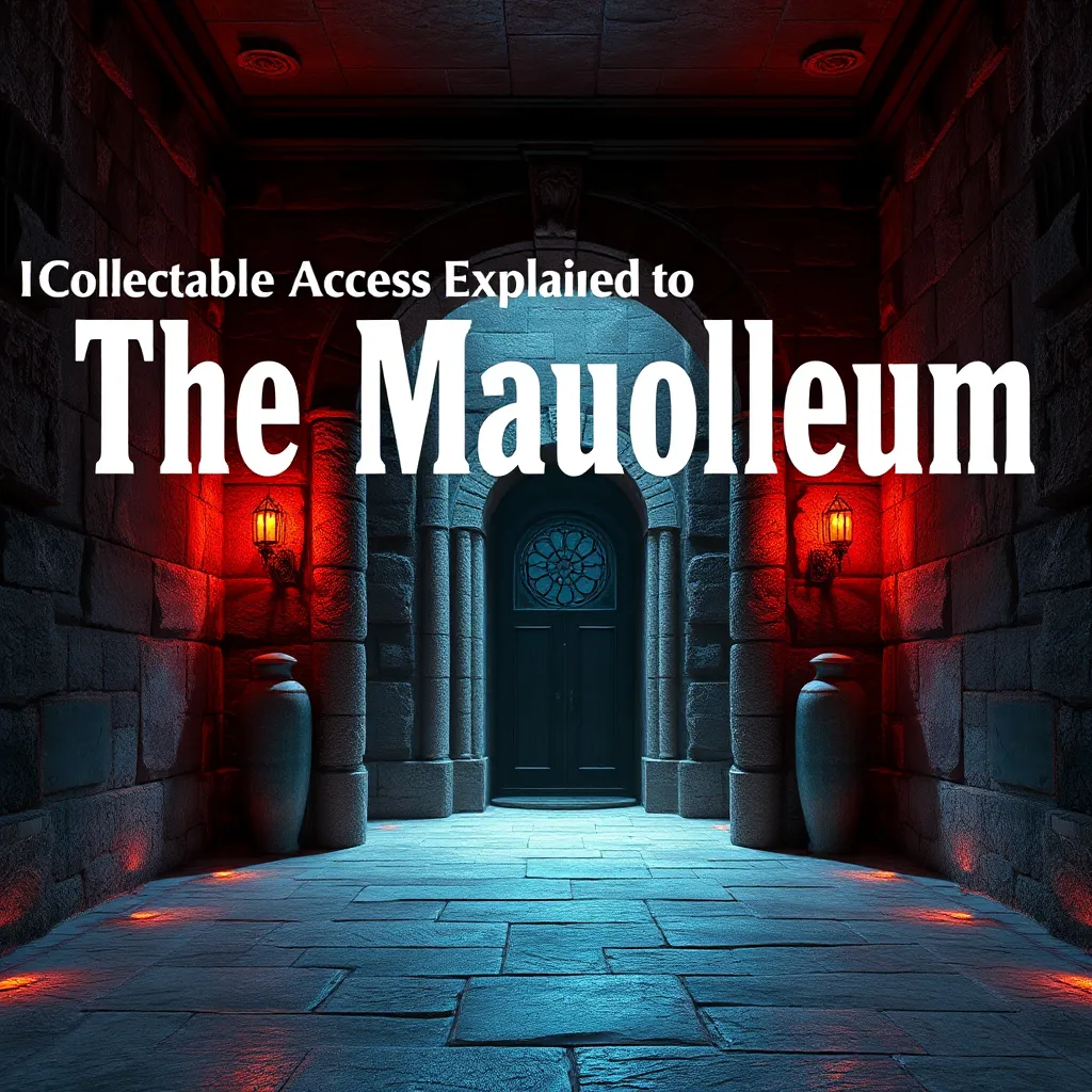 Unlocking The Mausoleum: Collectable Access Explained : LevelUpTalk