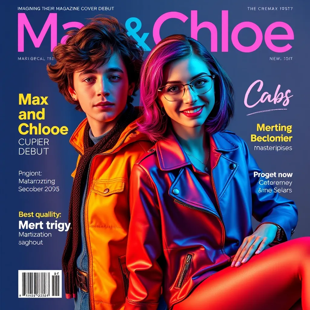 Max and Chloe: Imagining Their Magazine Cover Debut : LevelUpTalk