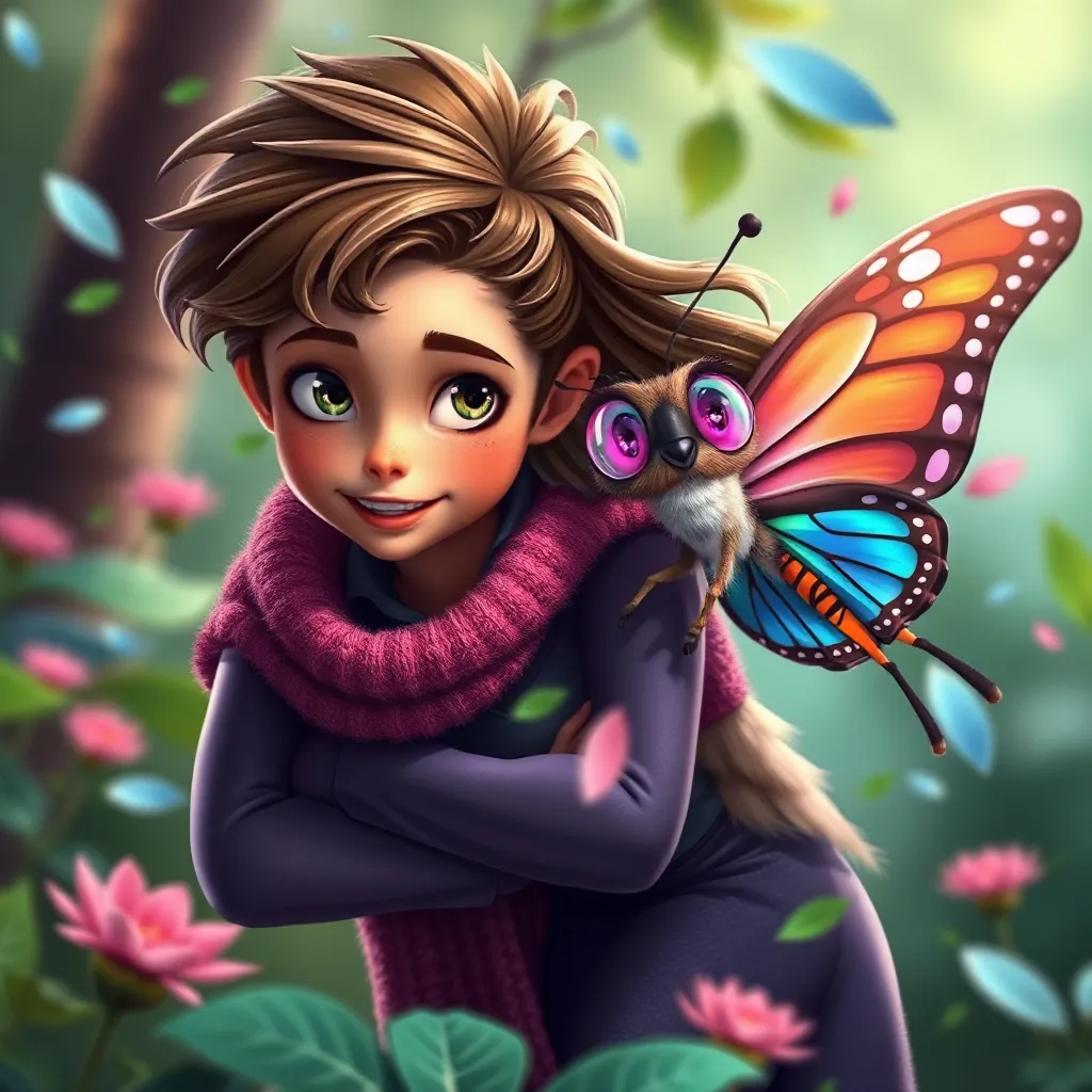 Max and Chloe Represented as Moth and Butterfly : LevelUpTalk