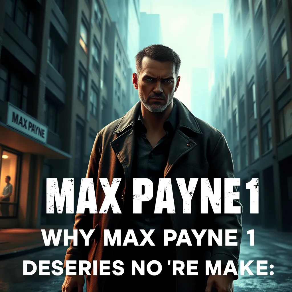 Why Max Payne 1 Deserves No Remake: An Analysis : LevelUpTalk