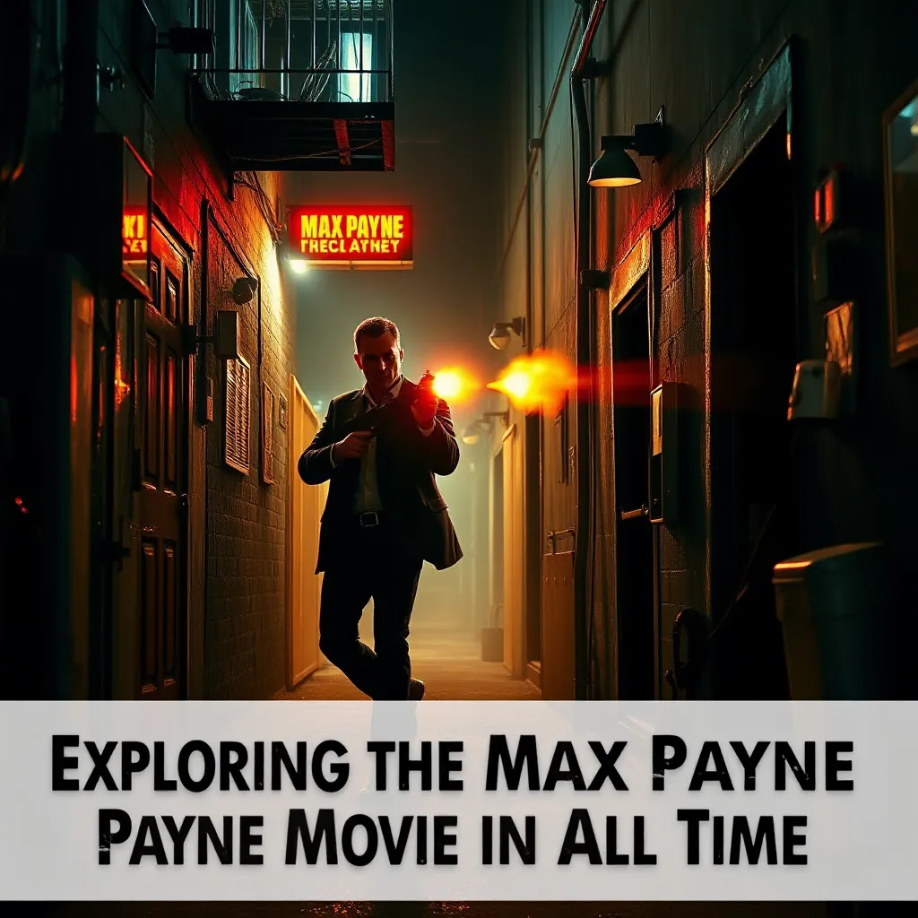 Exploring the Best Max Payne Movie of All Time : LevelUpTalk