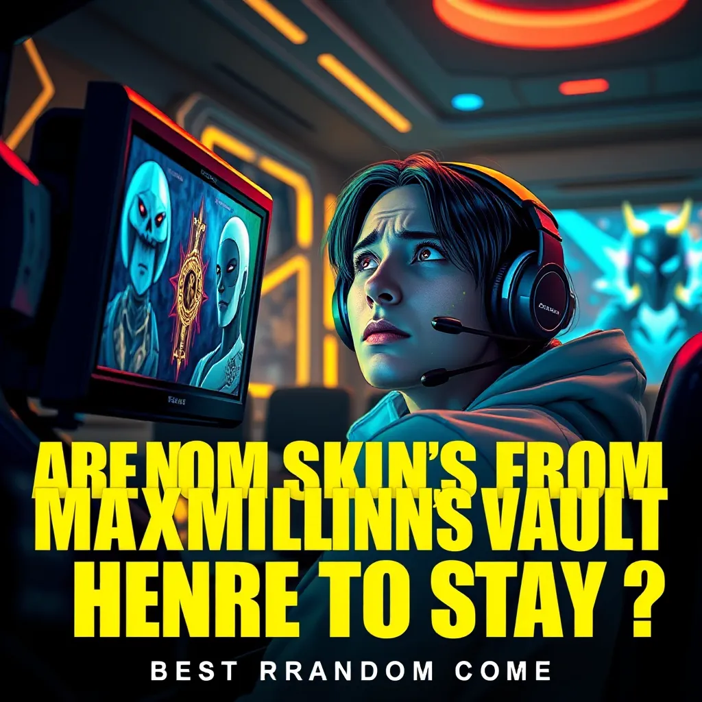 Are Random Skins from Maximilien's Vault Here to Stay? : LevelUpTalk