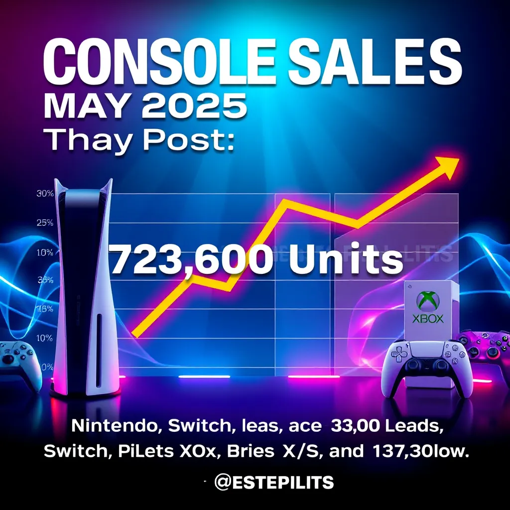 May 2025 Console Sales: PS5 Leads, Switch and Xbox Follow : LevelUpTalk