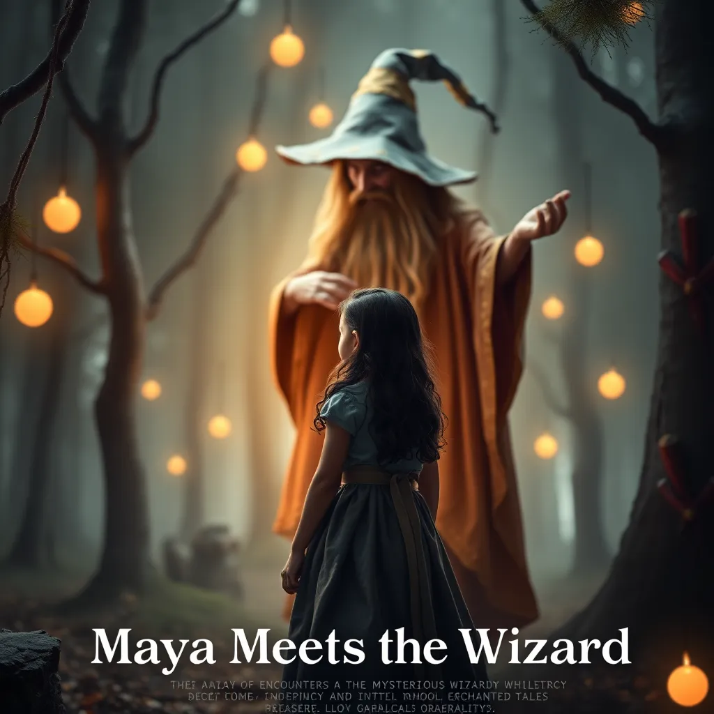Maya Encounters a Mysterious Wizard in Enchanted Tales : LevelUpTalk