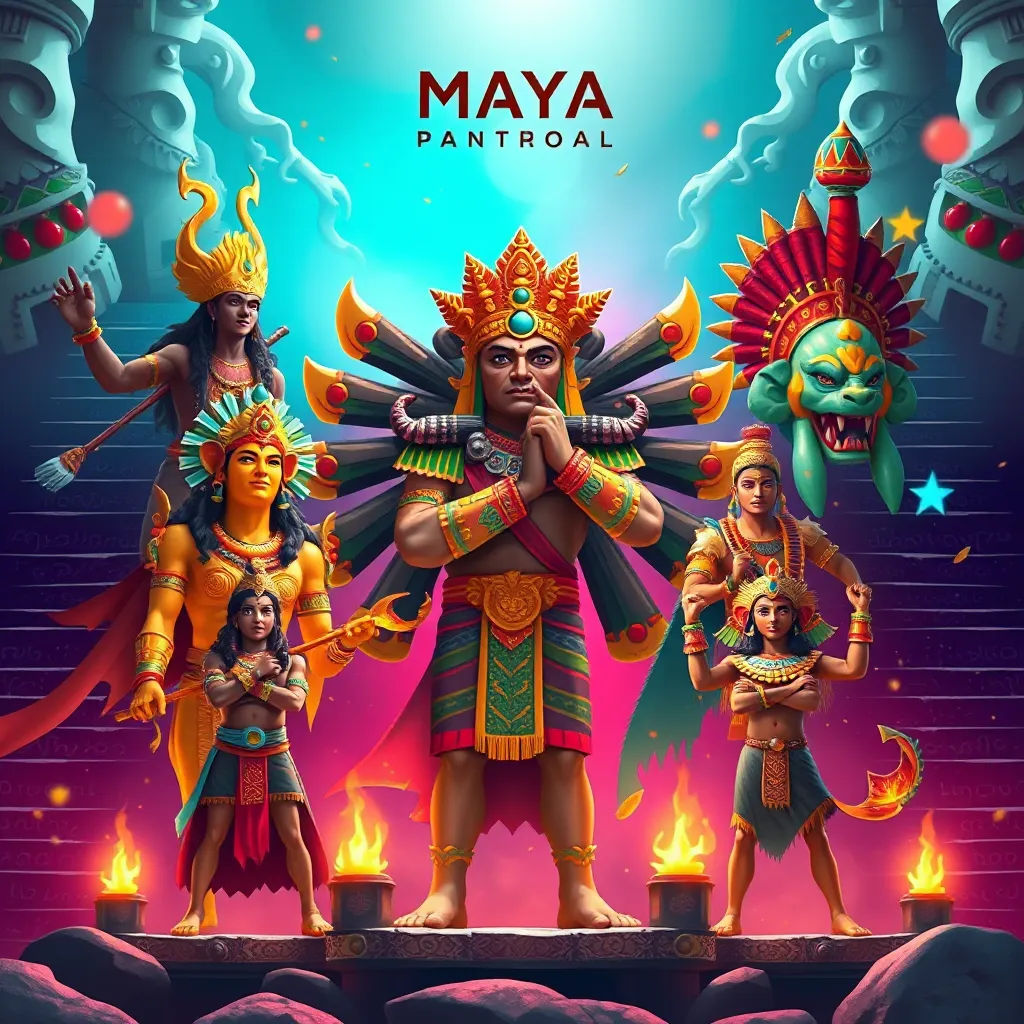 Complete Maya Pantheon Art Series: Share Your Favorite God! : LevelUpTalk