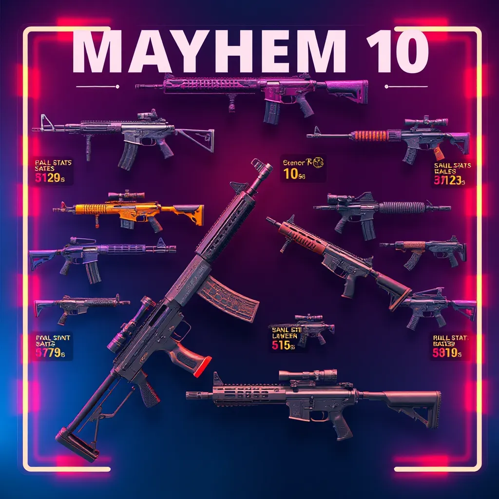 Do Mayhem 10 Weapon Stats Change at Lower Levels? : LevelUpTalk