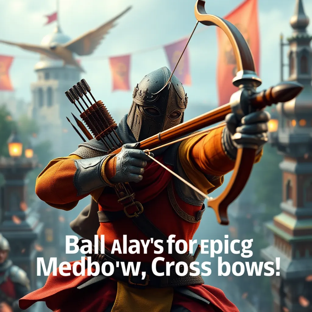 Get Ready for Epic Medieval Gambit Crossbow Action! : LevelUpTalk
