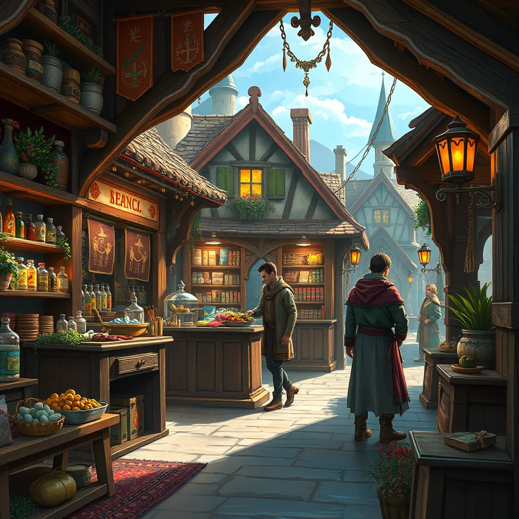 Explore Games Where You Manage a Medieval Store : LevelUpTalk