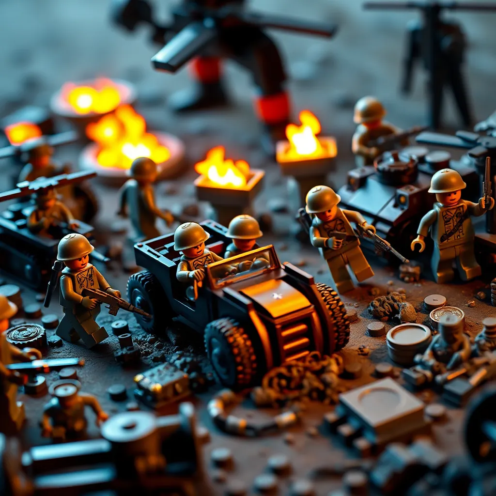 Exploring the WW2 Mega Bloks D-Day Animation Project : LevelUpTalk