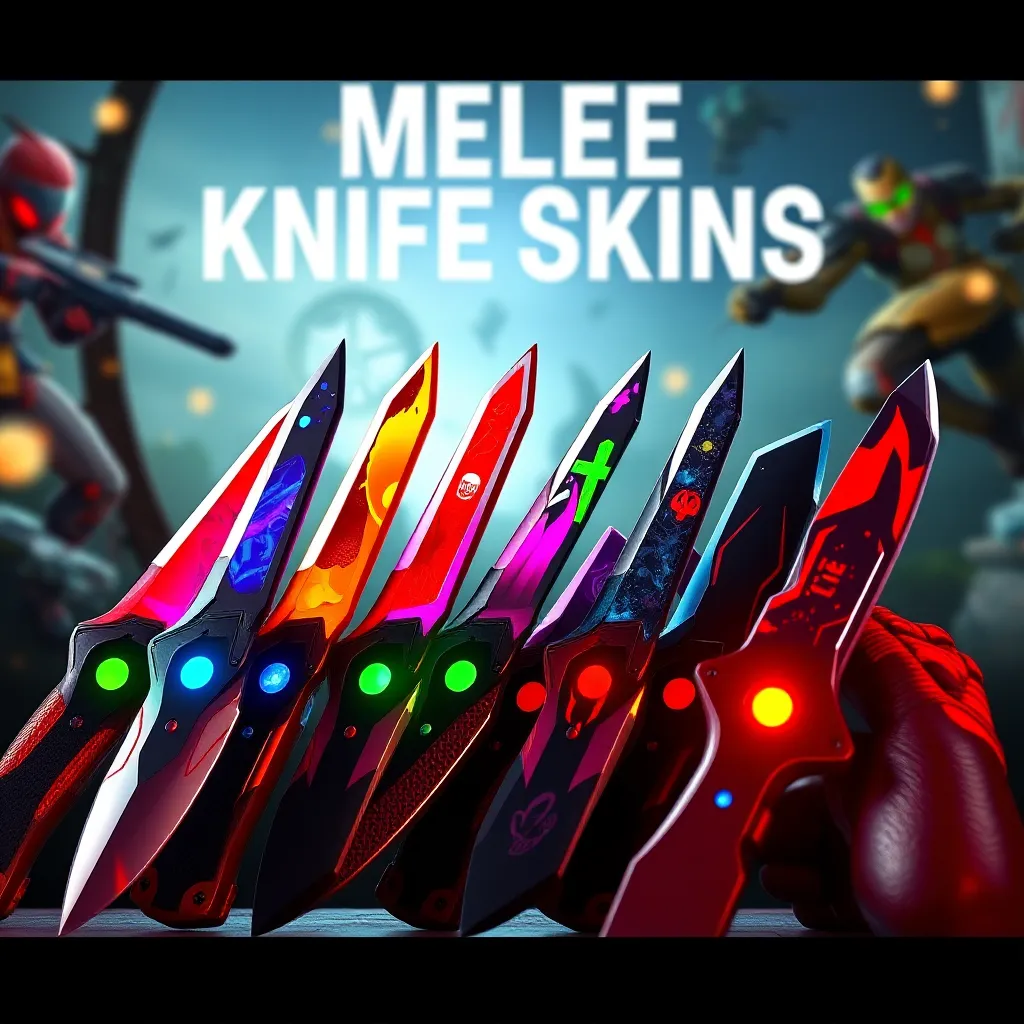 Exploring the Best Melee Knife Skins in Gaming : LevelUpTalk