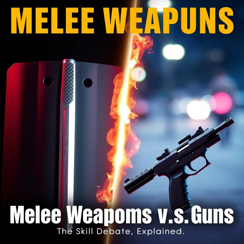 Melee Weapons vs. Guns: The Skill Debate Explained : LevelUpTalk