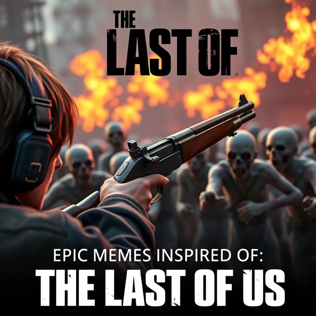 Epic Memes Inspired by The Last of Us: Lee-Enfield Action : LevelUpTalk