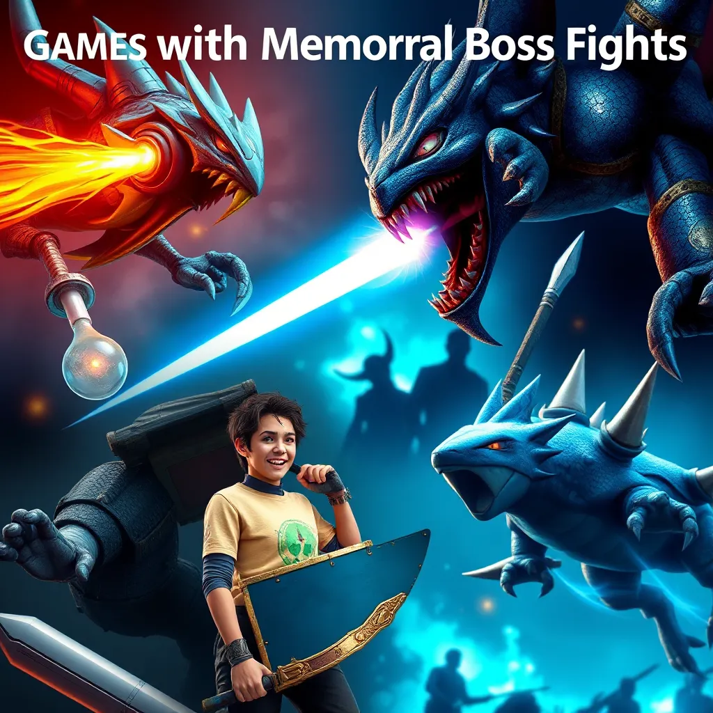 Top Games Featuring Unforgettable 10/10 Boss Fights : LevelUpTalk