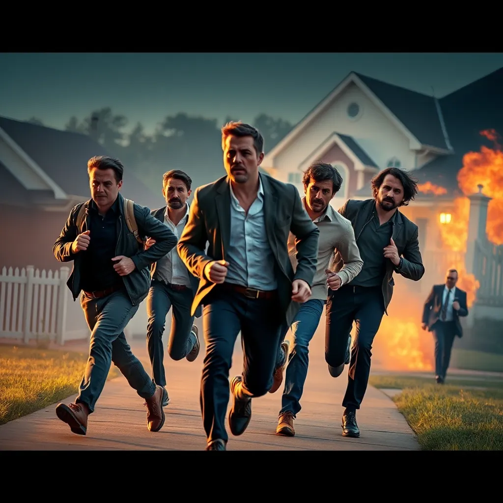 Men Rush Home as Chaos Unfolds in the Suburbs : LevelUpTalk