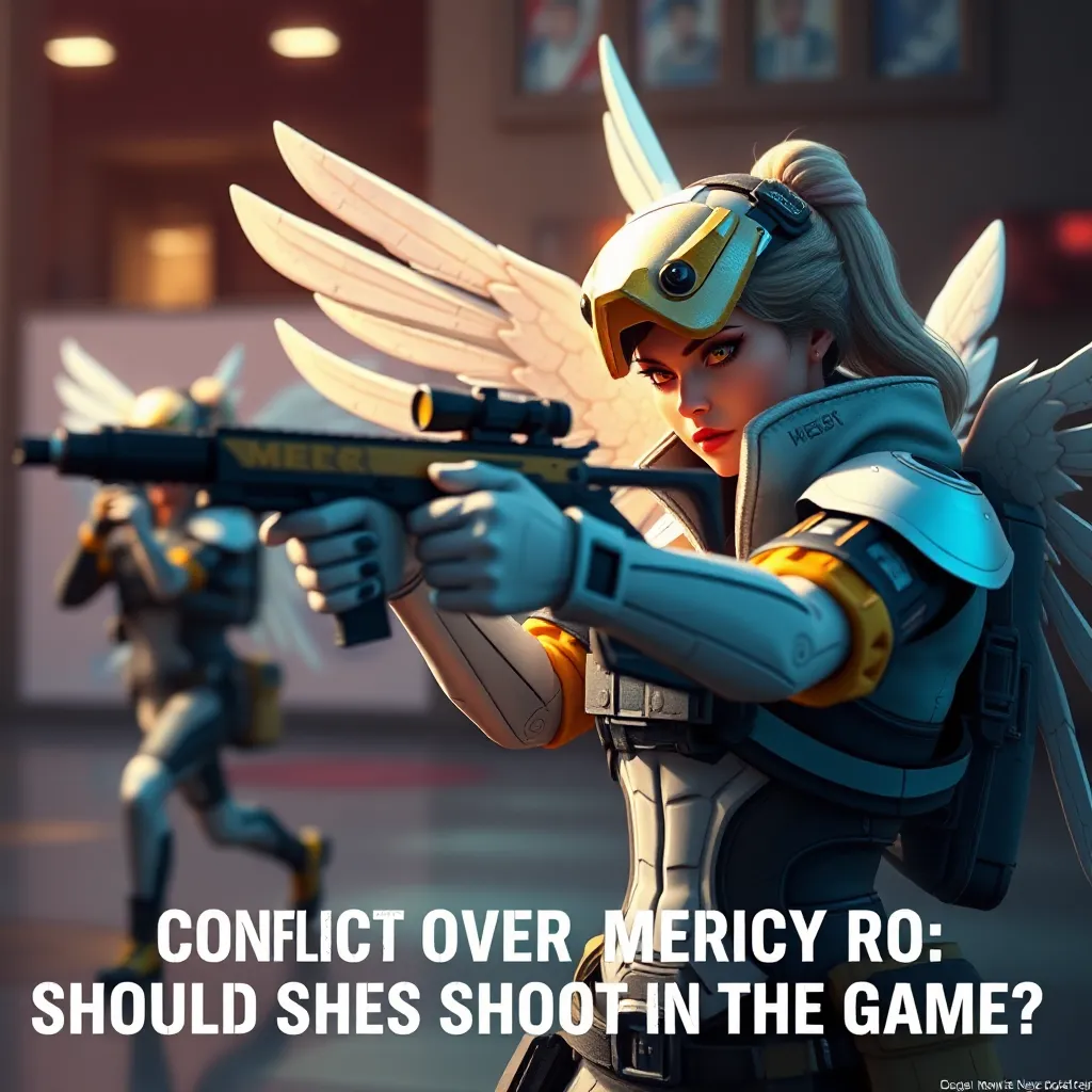 Conflict Over Mercy's Role: Should She Shoot in the Game? : LevelUpTalk
