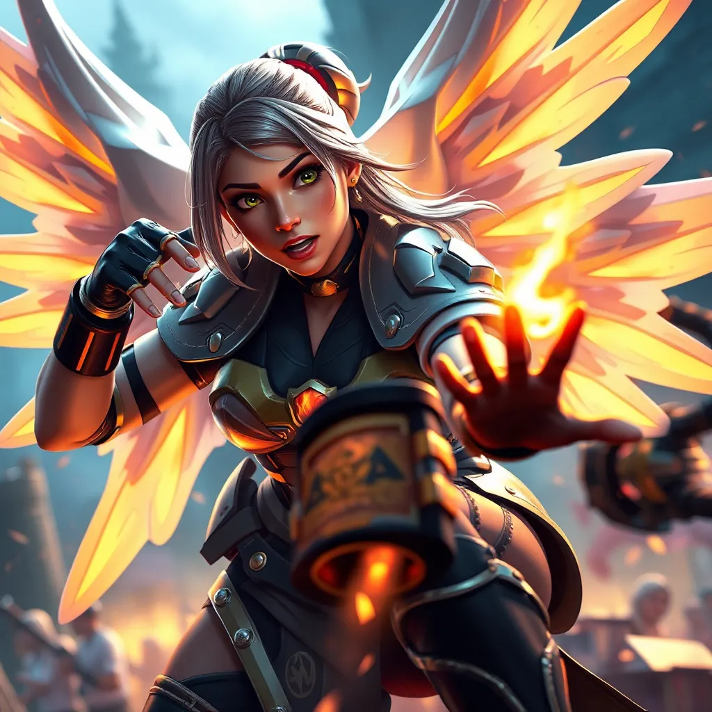 The Highs and Lows of Being a Mercy Main in Gaming : LevelUpTalk