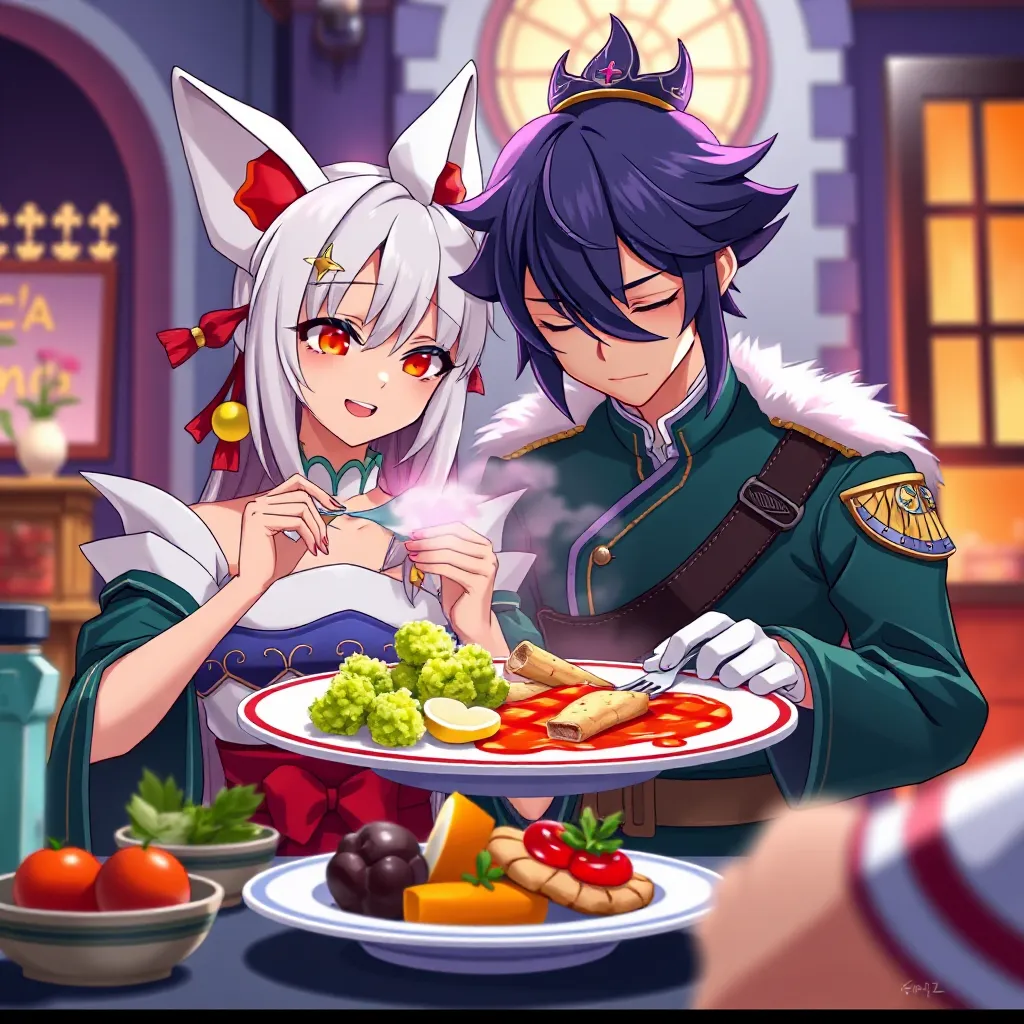 Mercy Teaches Genji the Importance of Finishing Food : LevelUpTalk